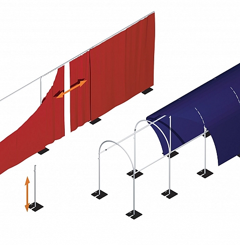 Easy drape system | Interiering